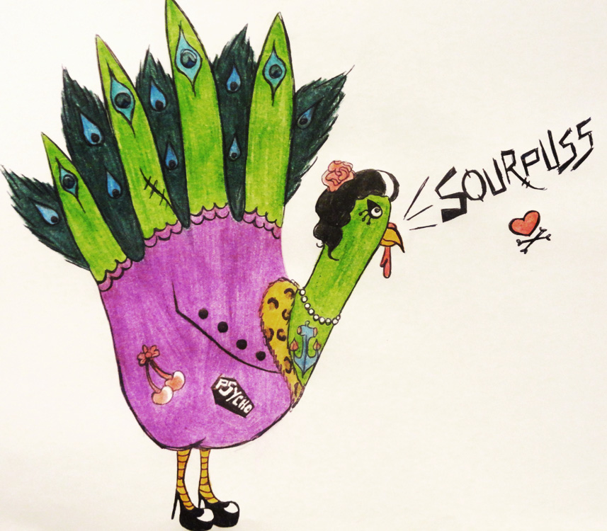 www.sourpussclothing.com: Sourpuss' First Ever Hand Turkey Contest!