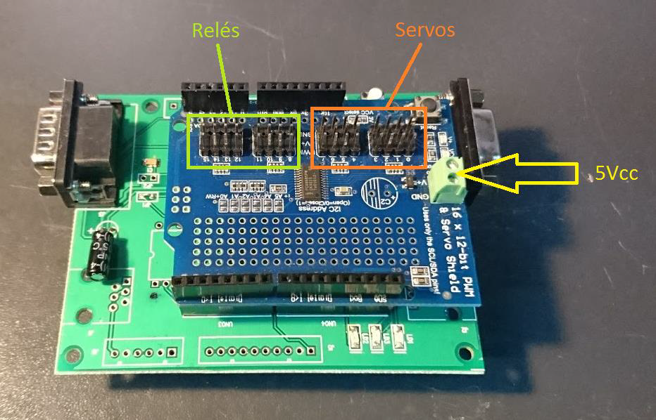 Club N Caldes: Arduino based 8 servo modules with frog polarization Loconet