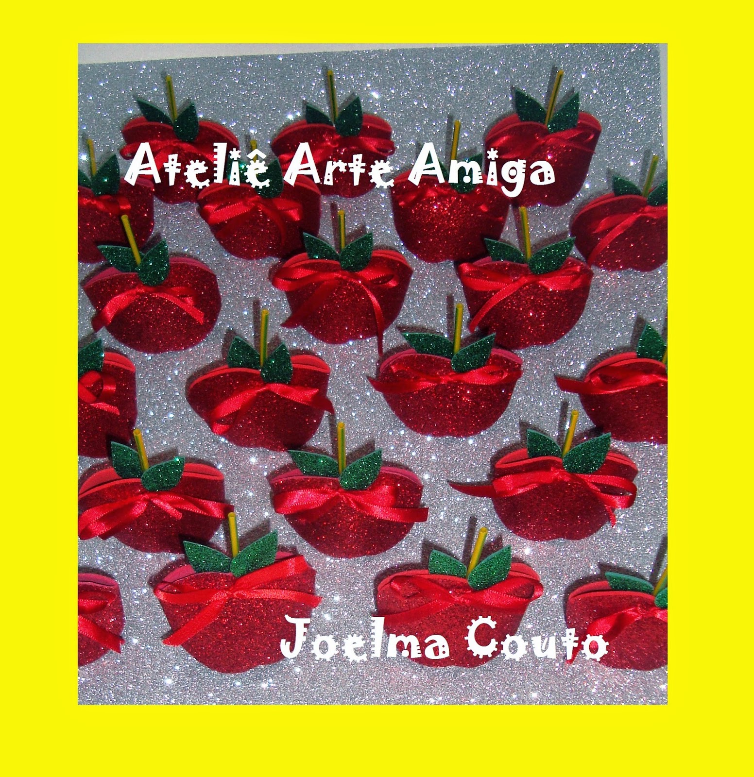 Ateliê Arte Amiga: MAÇÃ ESPECIAL PARA O DIA DO PROFESSOR EM EVA / PORTA ...