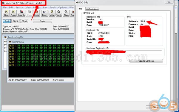 Xprog M Box ECU Programmer: Xprog M V5.84 vs. older version V5.70. v5 ...