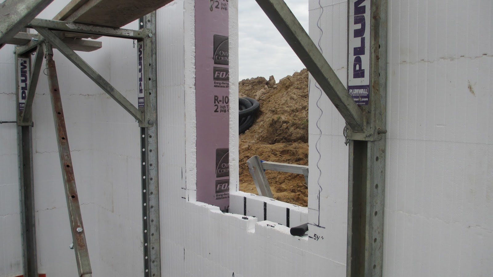 Rochester Passive House: Building with ICF's
