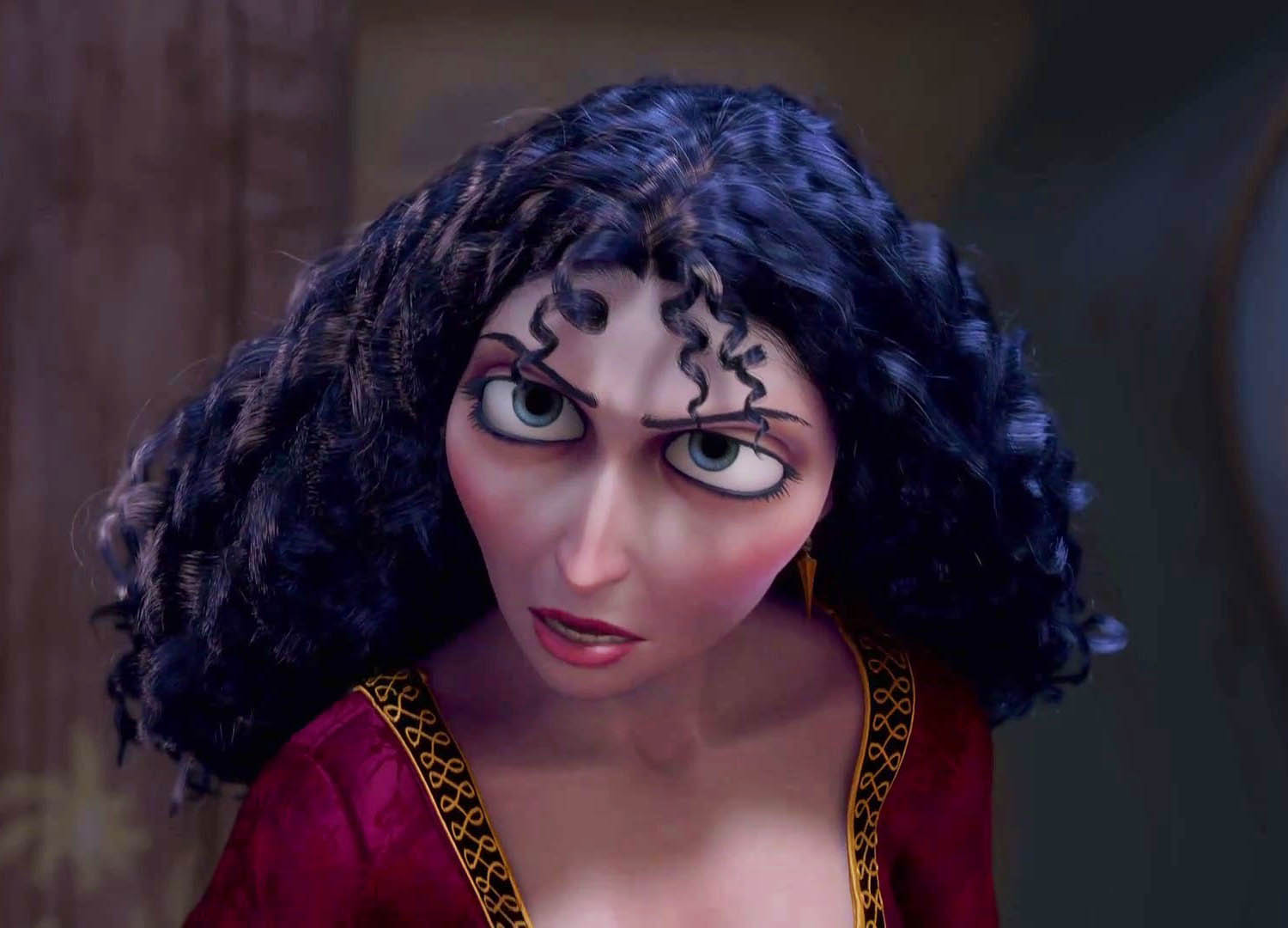 8 Disney Tangled Mother Gothel Characters Wallpaper
