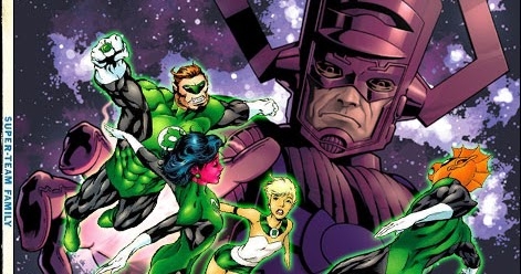 Super-Team Family: The Lost Issues!: Green Lantern Corps Vs. Galactus