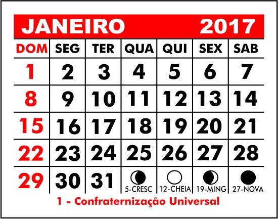 Lista de feriados e pontos facultativos de 2017 - Blog do Pedro Jorge