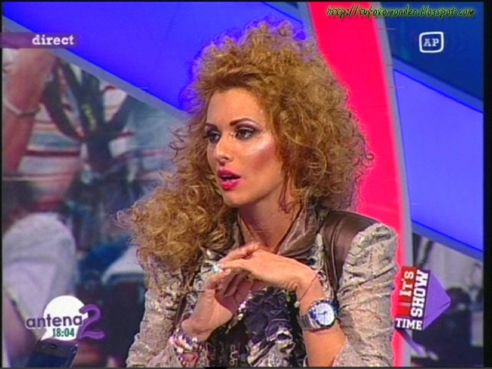 tv foto monden: Maria Simion designer roman la IT'S SHOW TIME