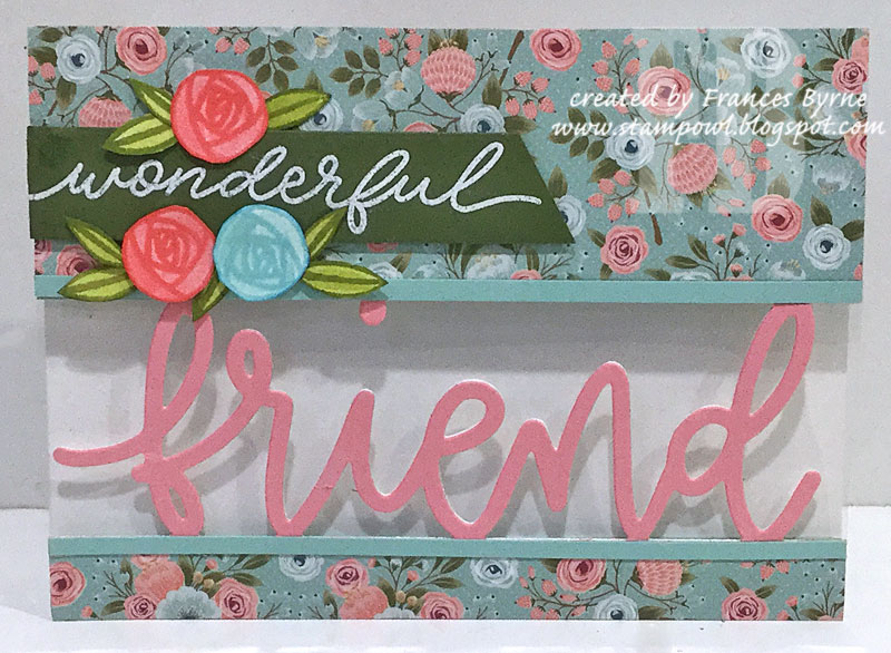 StampOwl's Studio: Wonderful Friend