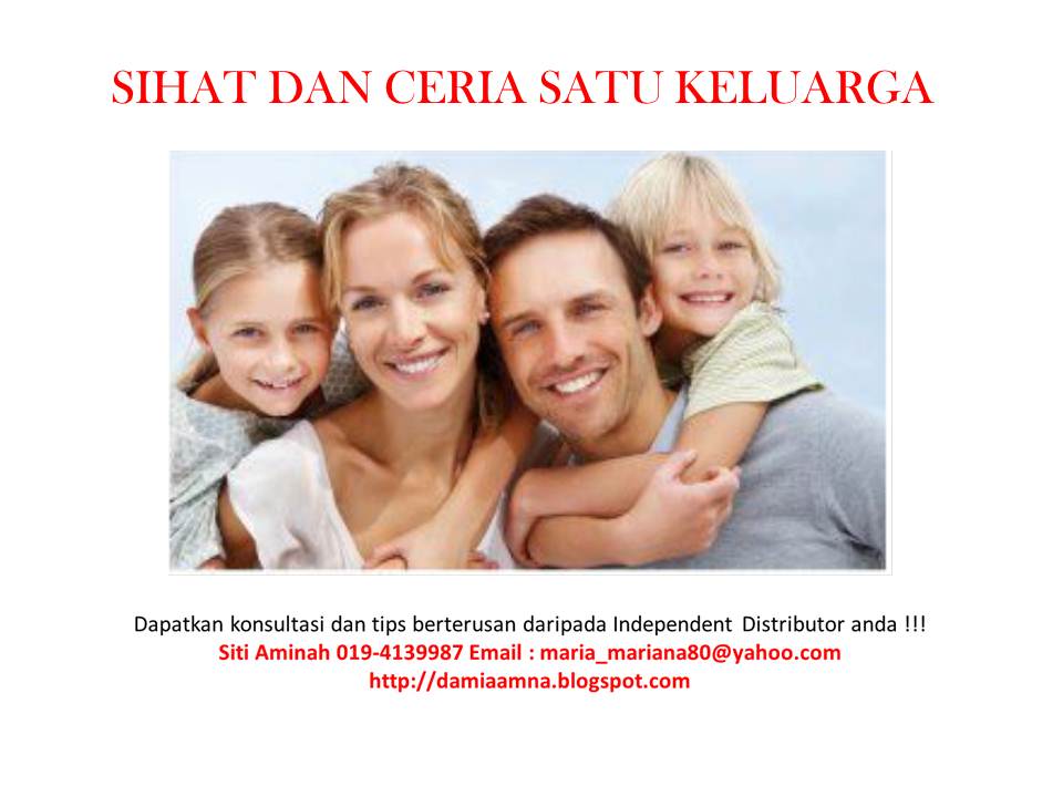 FAMILY WELLNESS SHAKLEE CERIAKAN KELUARGA | Sihat dan cergas semulajadi