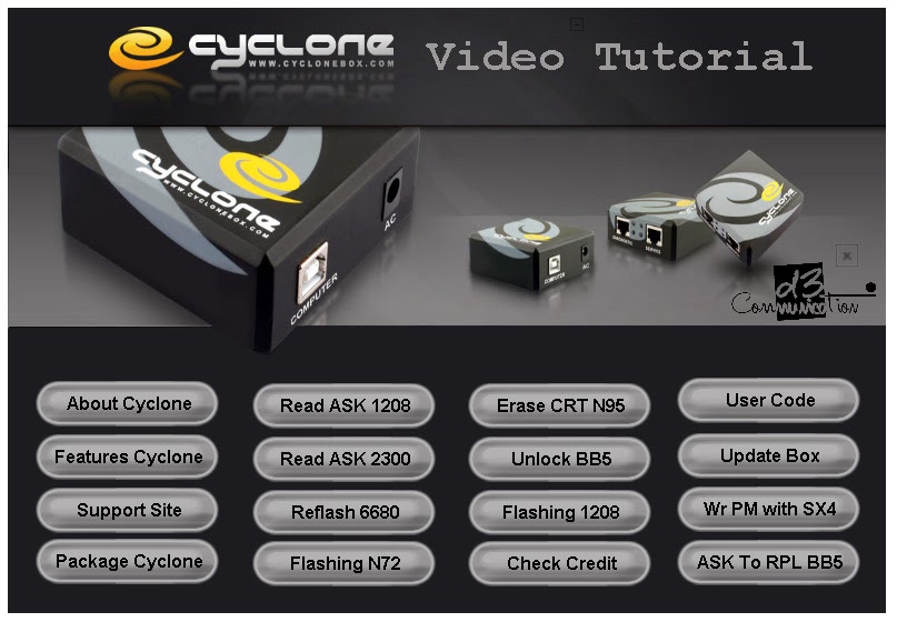 Mobiles Hardware & Software Planet: Cyclone Box Tutorials