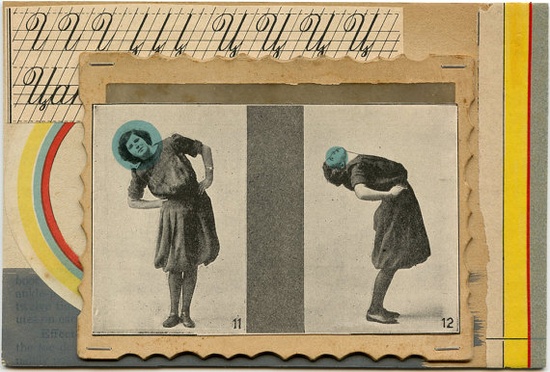 ...Amores Bohemios...: Angelica Paez , enmaravillada de sus collages de ...