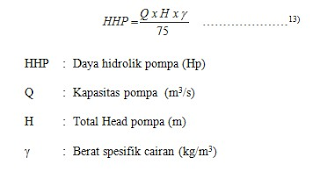 EQUIPMENT AND MAINTENANCE: DAYA POMPA