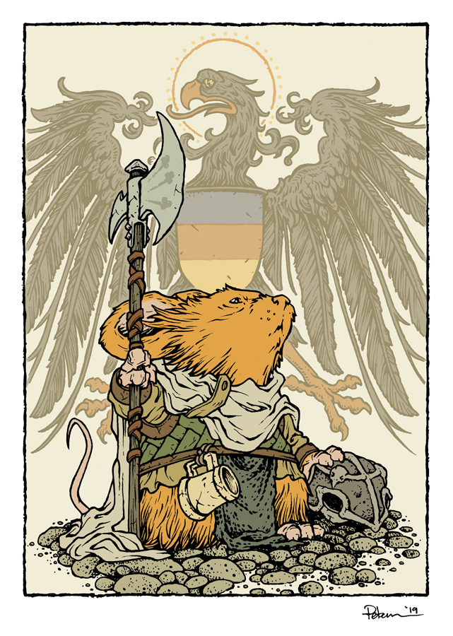 David Petersen's Blog: 2019 German Print Process