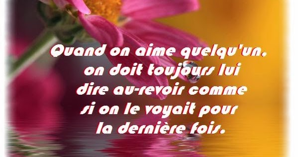 Citation d'adieu amitié