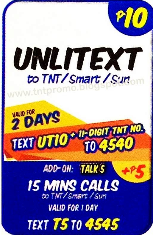 Latest TNT Promo for 2015: Call, Text, Internet