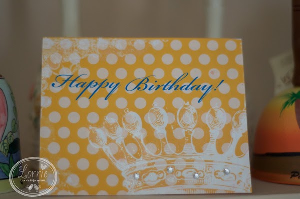 Lorrie's Story: Happy Birthday!