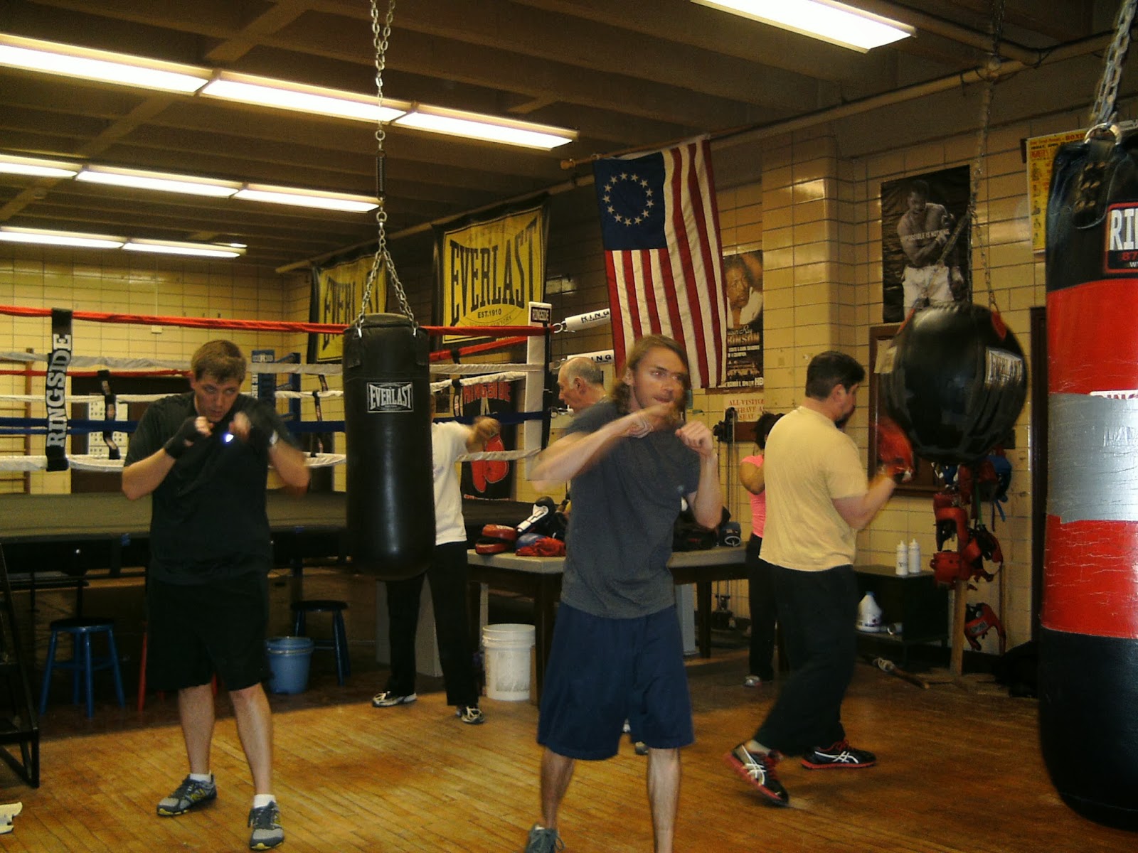 Boxing Mid-Life: A Workout Crowd