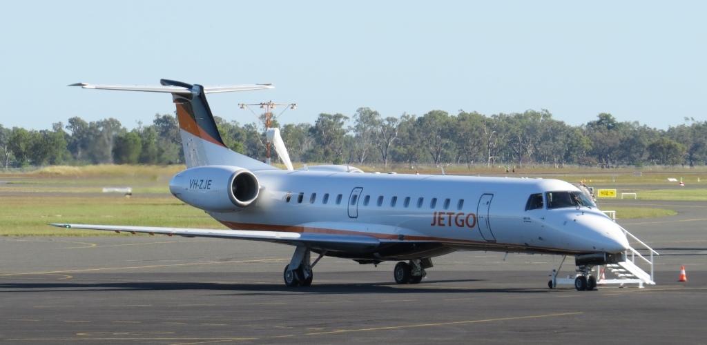 Central Queensland Plane Spotting: JetGo Australia Embraer ERJ-140LR ...