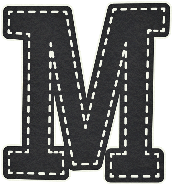 ® Colección de Gifs ®: LETRAS MAYÚSCULAS DE COLOR NEGRO