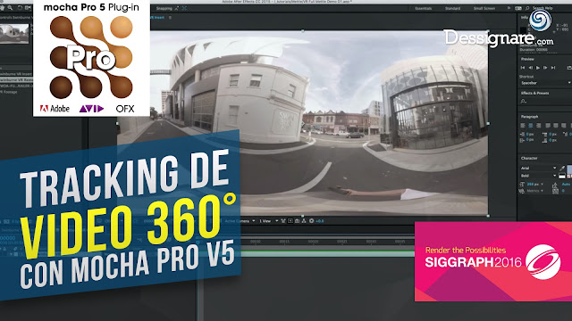 #VR Tracking con Mocha Pro V5 de @ImagineerSystems #SIGGRAPH2016 - Dessignare Media - Arte y ...