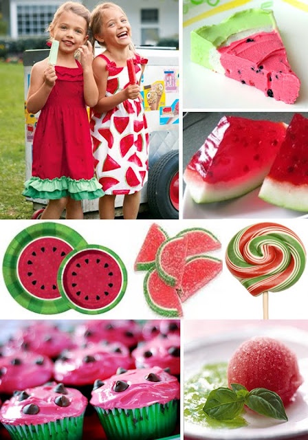 PEPE Party: Inspiracje na przyjęcia: "Arbuzowo na koniec lata"