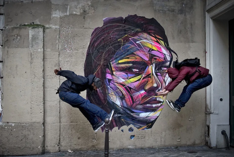 Hopare /Alexandre Monteiro, 1989 | Abstract Portrait painter | Street ...