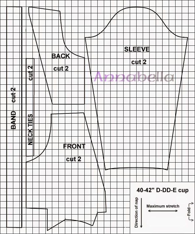 Kiera-oona's DIY: Bellydance Choli Pattern - By Annabella