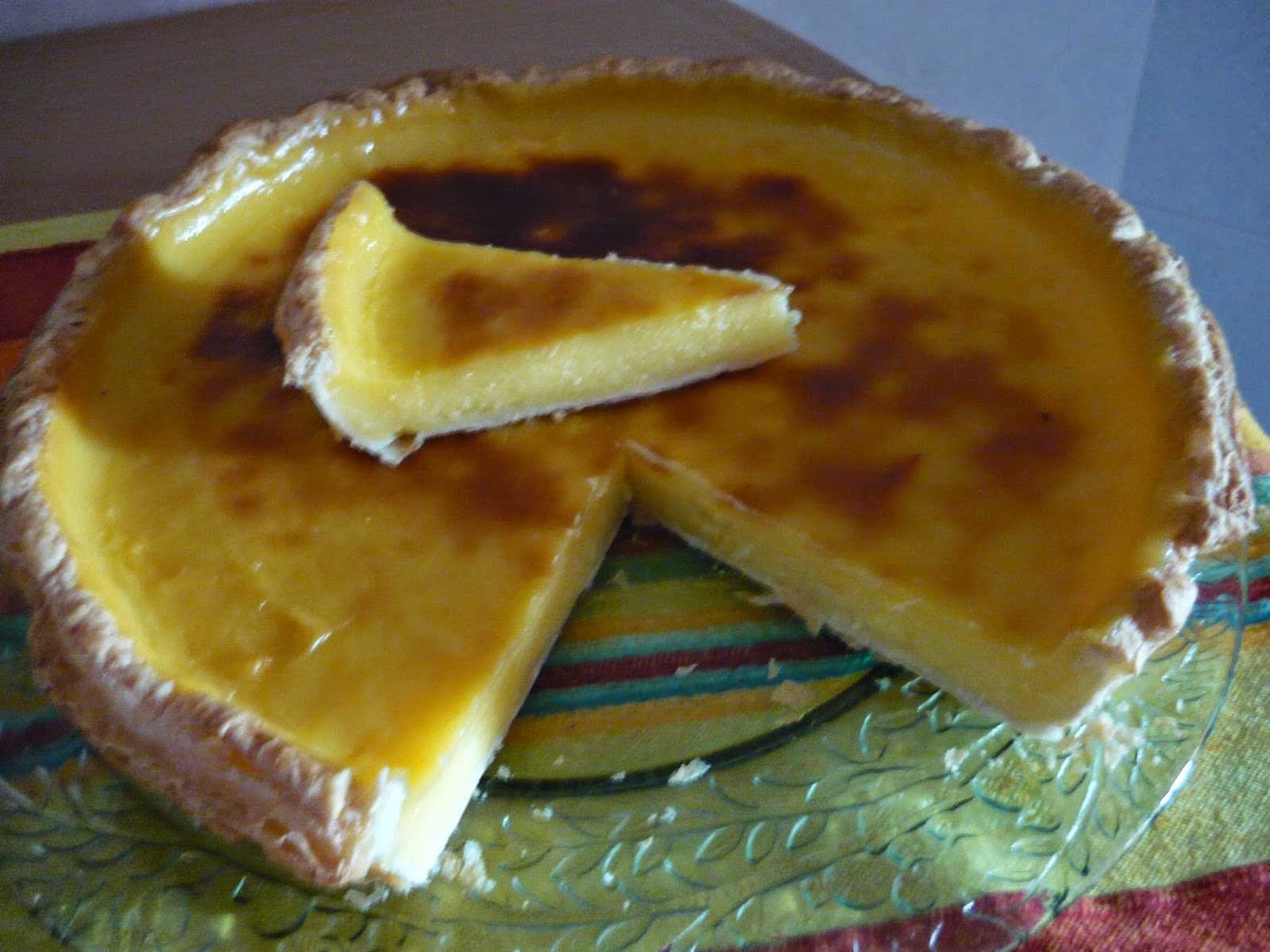 O Cantinho da Sophia: Tarte de Pastel de Nata