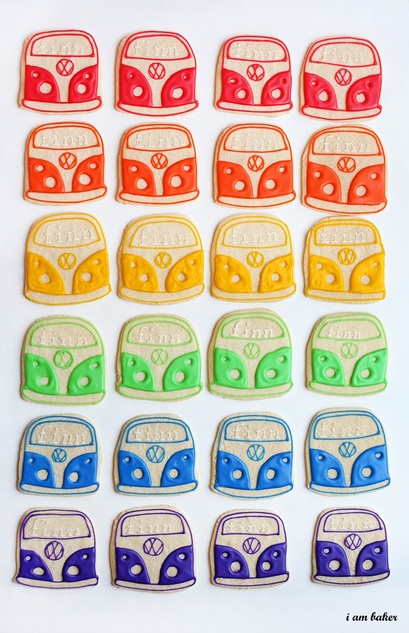 lil Blue Bus: Vw Bus Cookies at "I am a Baker"