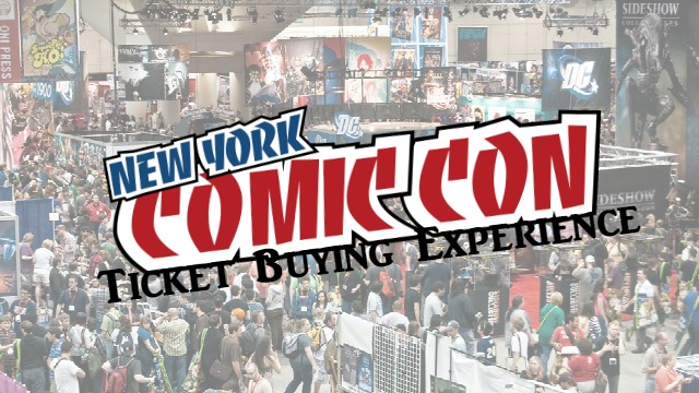The Experience of Buying New York Comic Con Tickets | The Book's Buzz