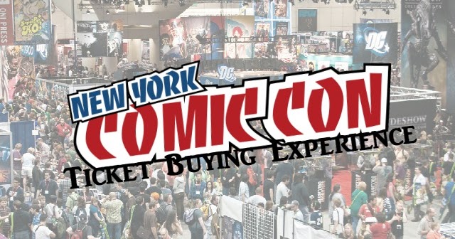 The Experience of Buying New York Comic Con Tickets | The Book's Buzz