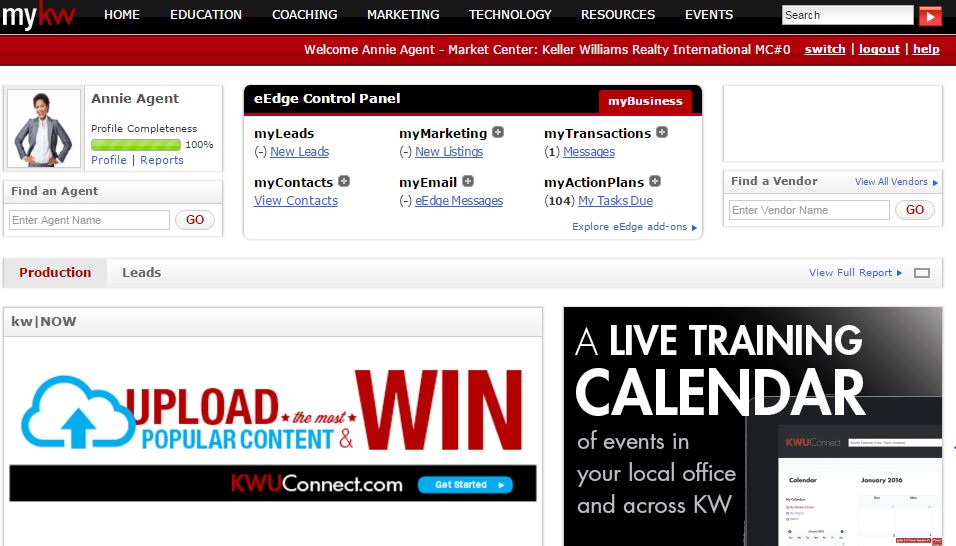 KW Technology Community Update: Update on KW Website Rollout