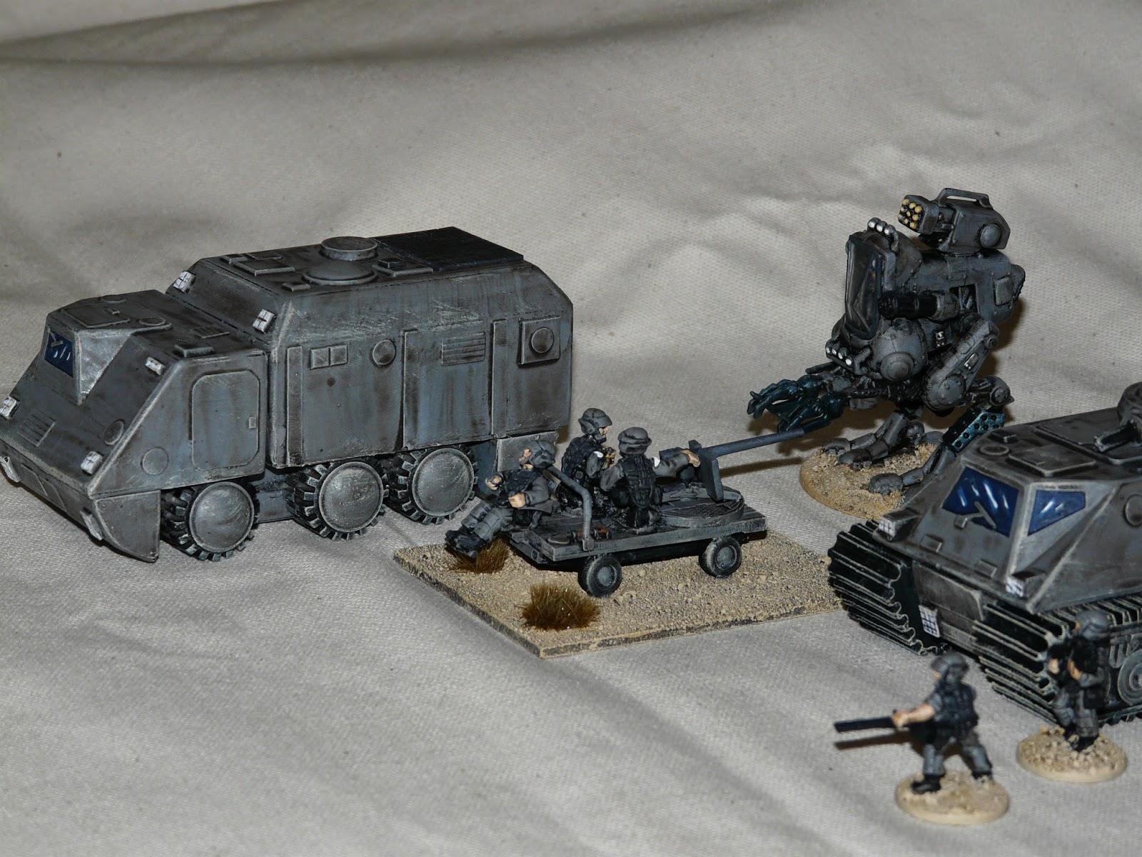 Dust, Tears & Dice: Daemonscape - 25mm Sci-fi Vehicles Part 2