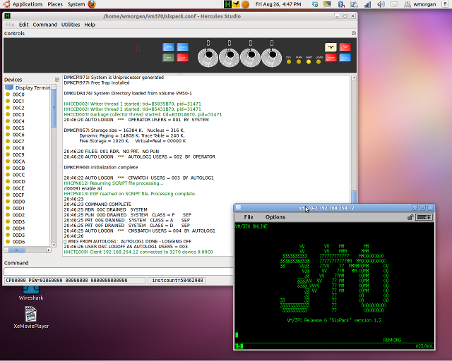 Cognitive Buffet: Fun with Emulation - Running VM/370 under Ubuntu Linux