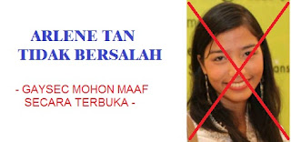 BICARA OZZY: ARLENE TAN BUKAN MAKCIK HAJJAH SITT AL-WUZARA - GAYSEC ...