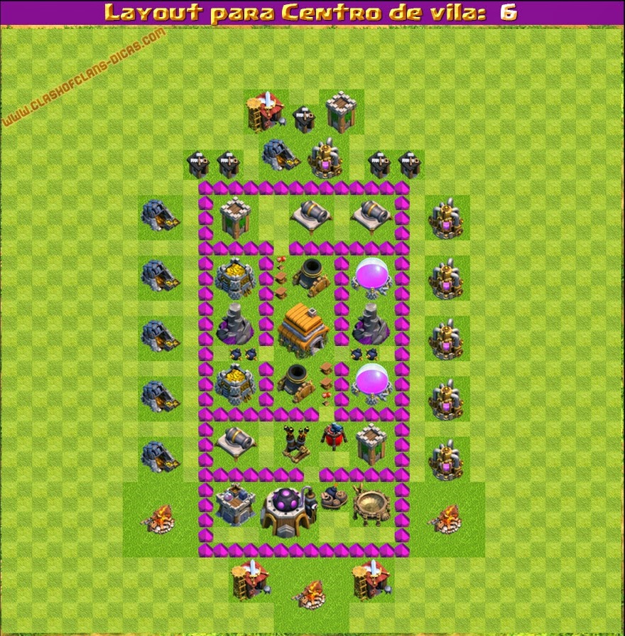 Clan Vingativos BR: Layouts - CV 6