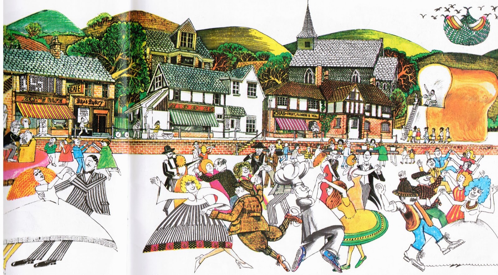 Pictures from an Old Book: "The Giant Jam Sandwich" Story & Pictures by ...