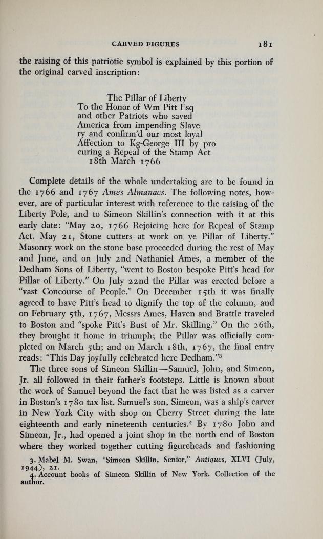 English 18th Century Portrait Sculpture: The Skillin Family of Carvers ...