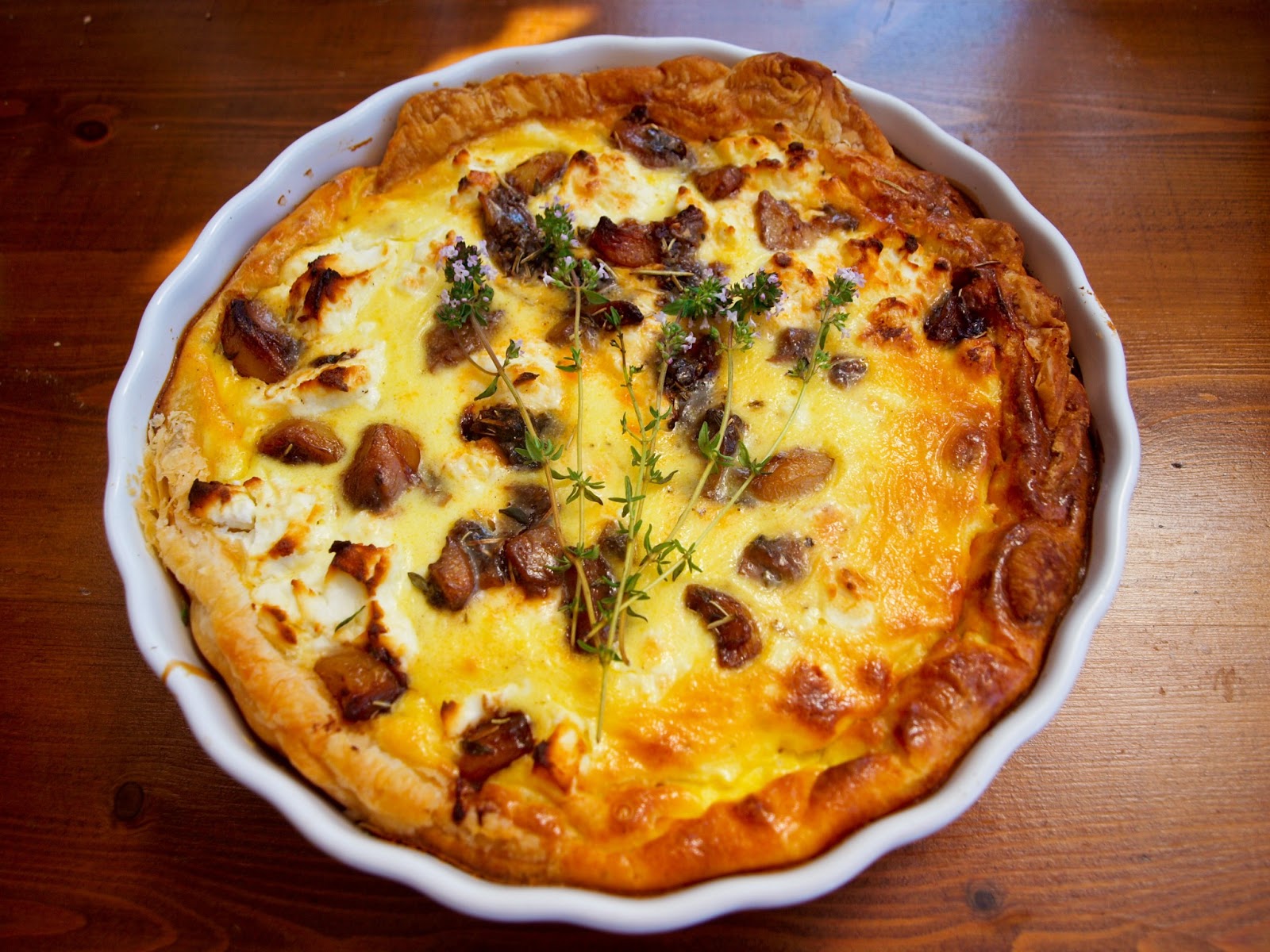 Good gobble!: Caramelised (Smoked) Garlic Tart