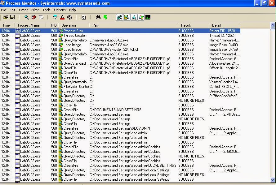 Learning by practicing: Beginning Dynamic Malware Analysis