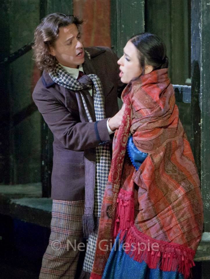 Markus Werba,Baritone: as Marcello in La Bohème at the Royal Opera House