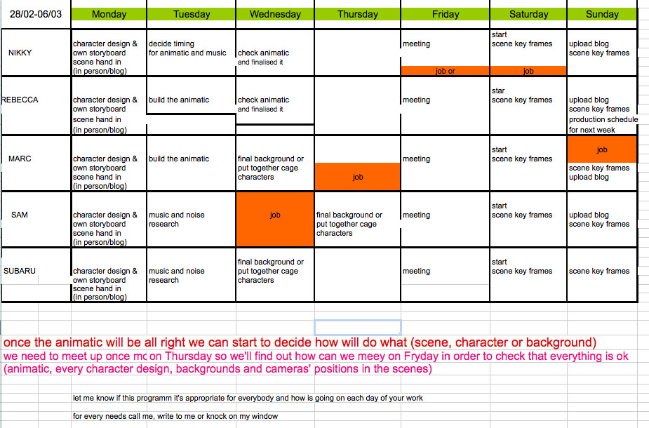 Yellow Balloon 28 Feb Weekly Production Schedule yellow-balloon-28-feb-weekly-production-schedule