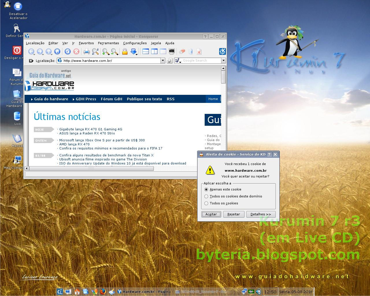 Byteria: Kurumin Linux (2003-2008)