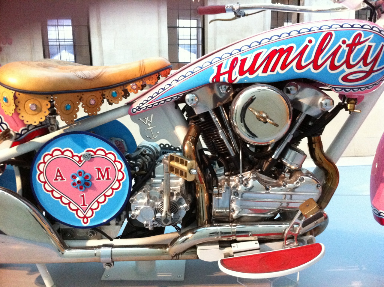 Illustration by Sarah J. Coleman: Grayson Perry's bike.