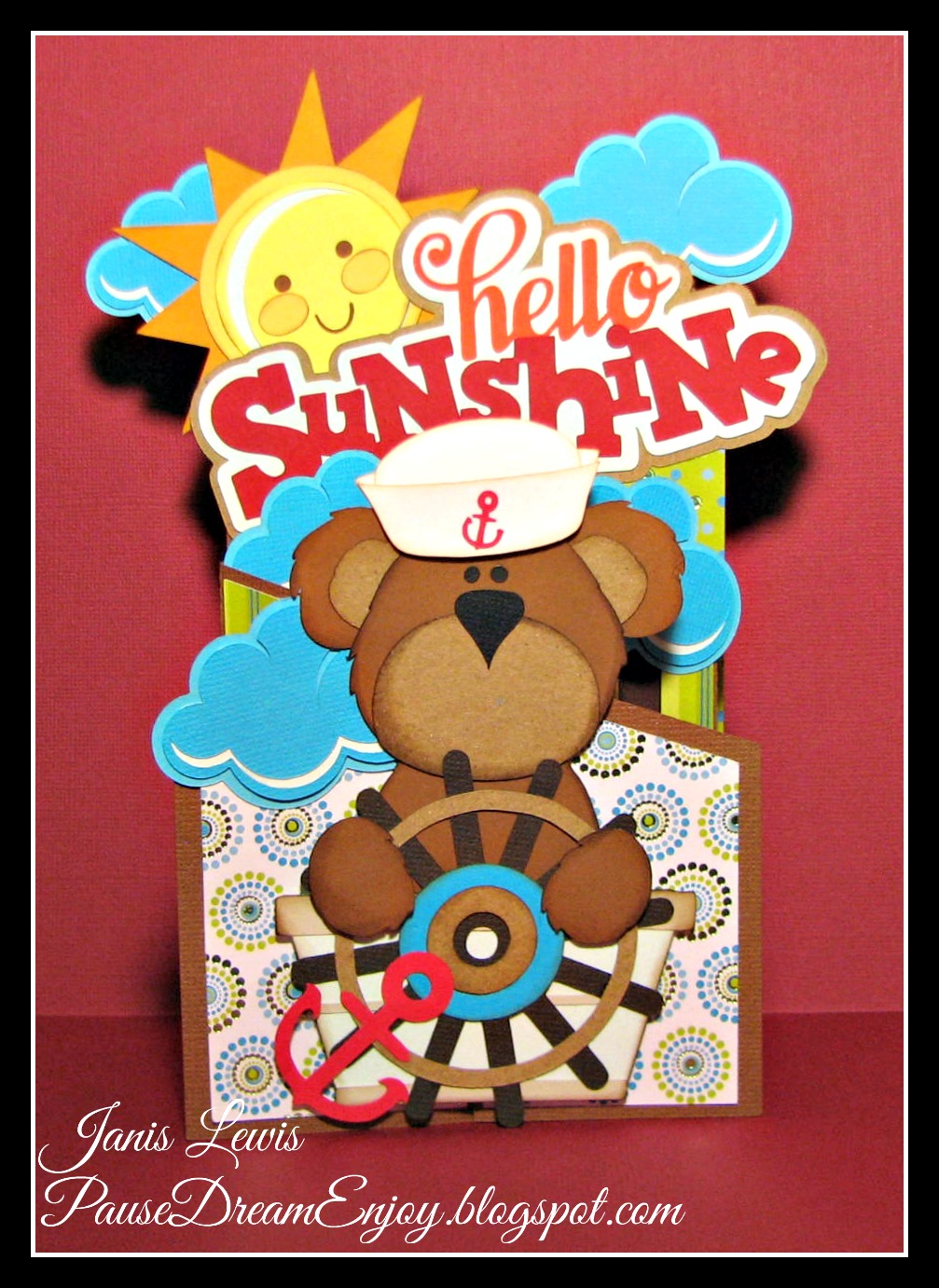 Pause Dream Enjoy: Stretch Card