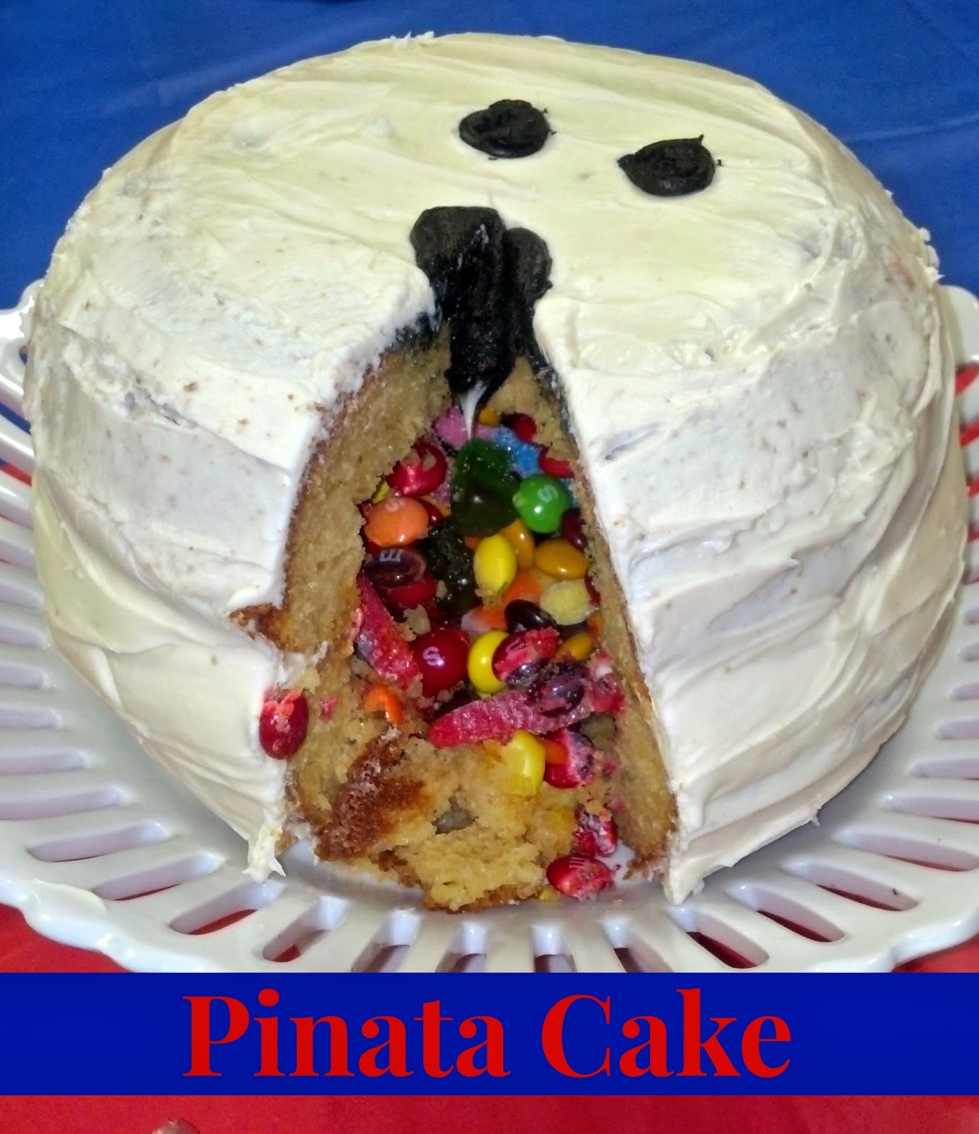 crazylou: Tasty Tuesday -- Pinata Cake