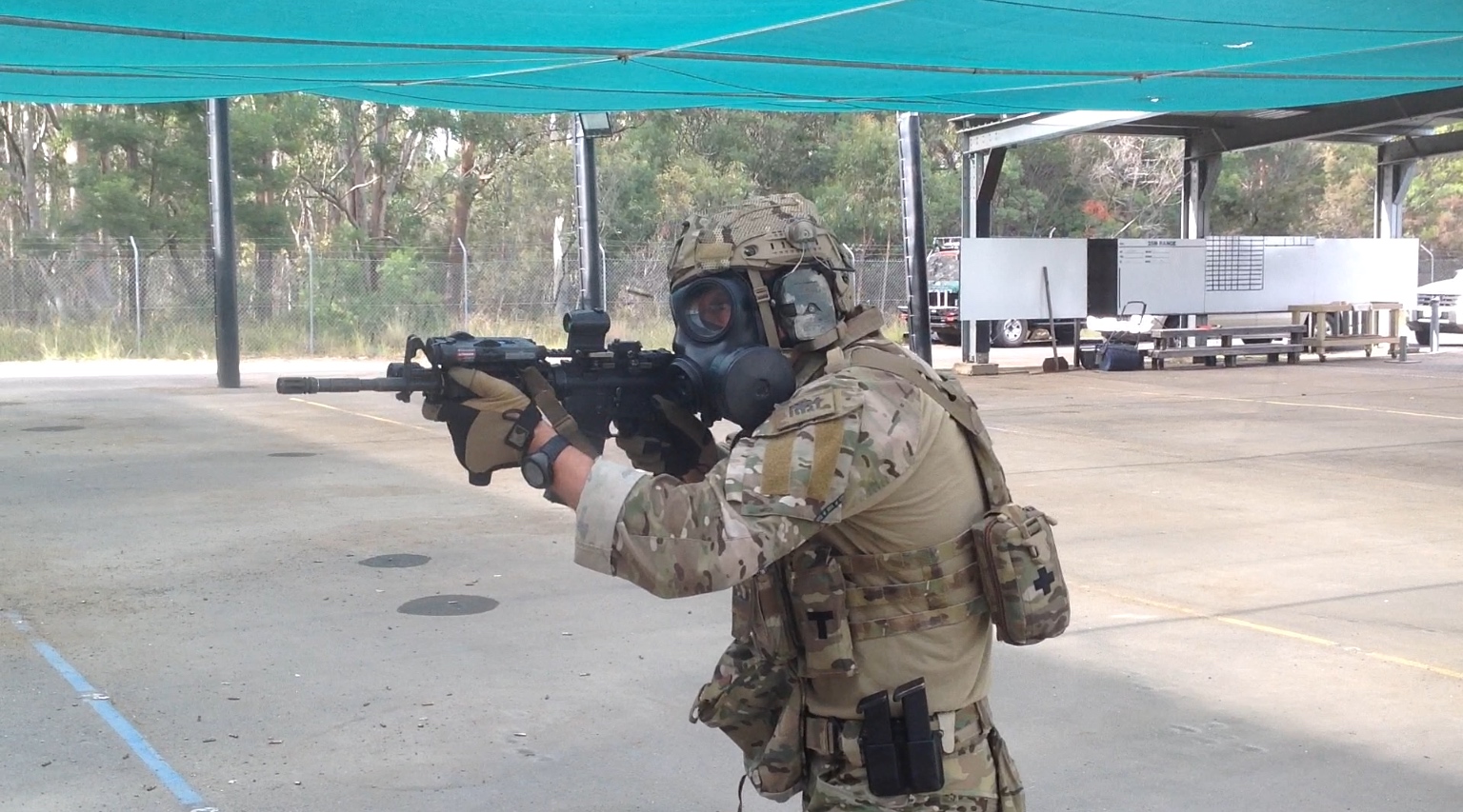 Jason Falla: The Redback One Shooting System: The High Mounted Optic