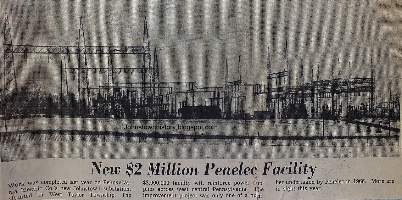 Vintage Johnstown: New $2 Million Penelec Facility