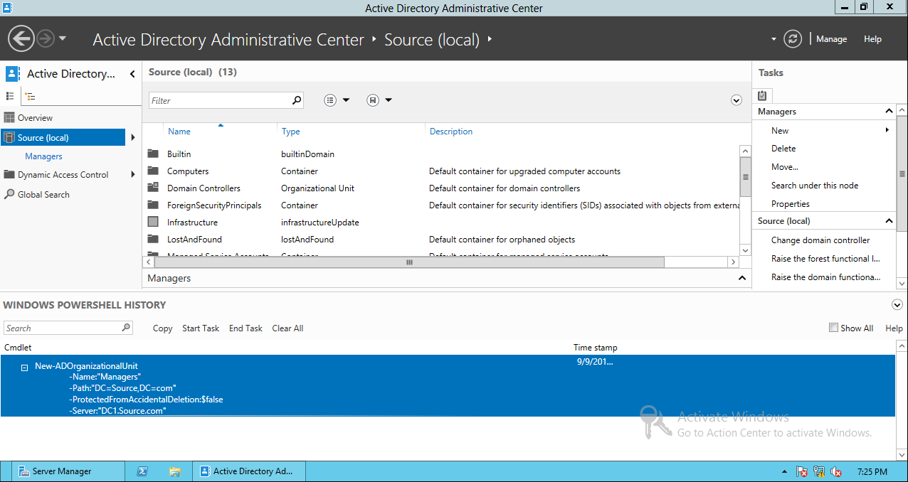 AD Shot Gyan: The Active Directory Administrative Center - Windows ...