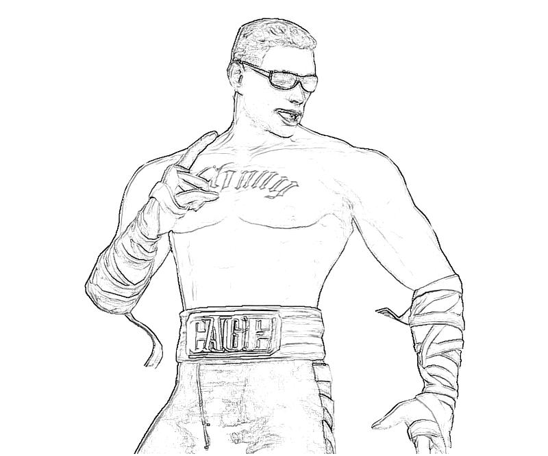 Mortal Combat Johnny Cage Power | Surfing