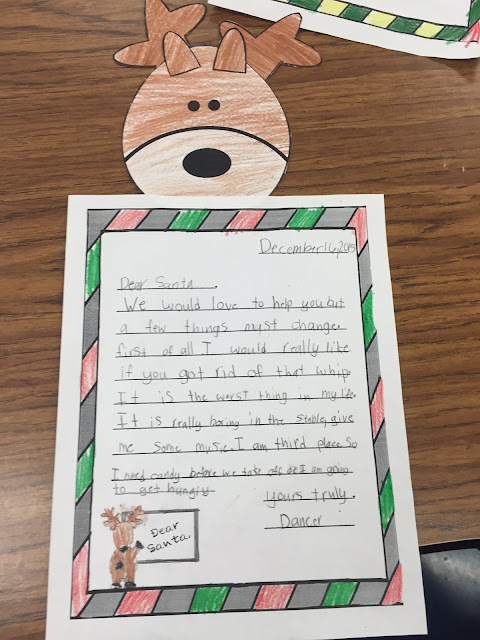 Mrs. MeGown's Second Grade Safari: The Great Reindeer Rebellion Letter ...