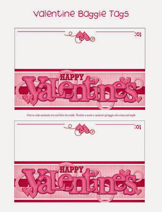 Happy Valentine´s: Free Printable Candy Bag Toppers or Labeles. - Oh My ...